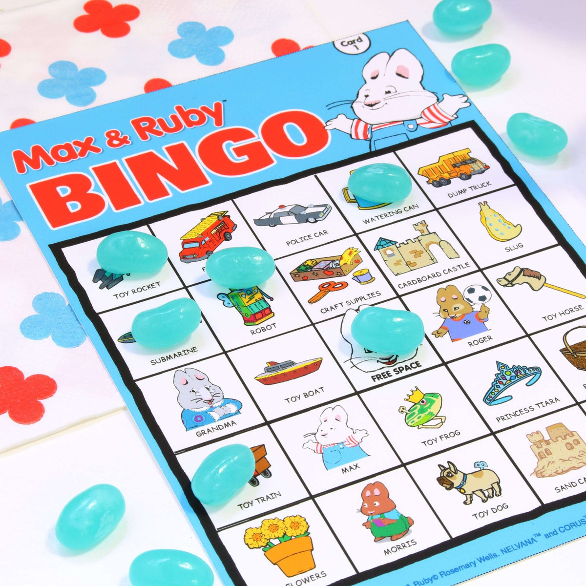 Max and Ruby Printable Bingo Game – Prime Party