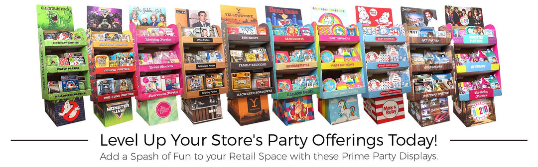 Themed Party Floor Displays – Prime Party