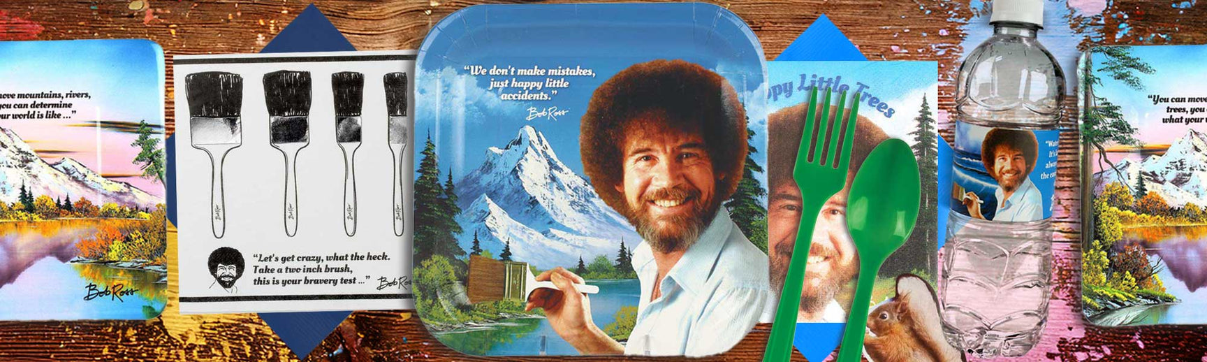 Bob Ross Party Supplies | Paint Party Decorations | Primeparty – Prime ...