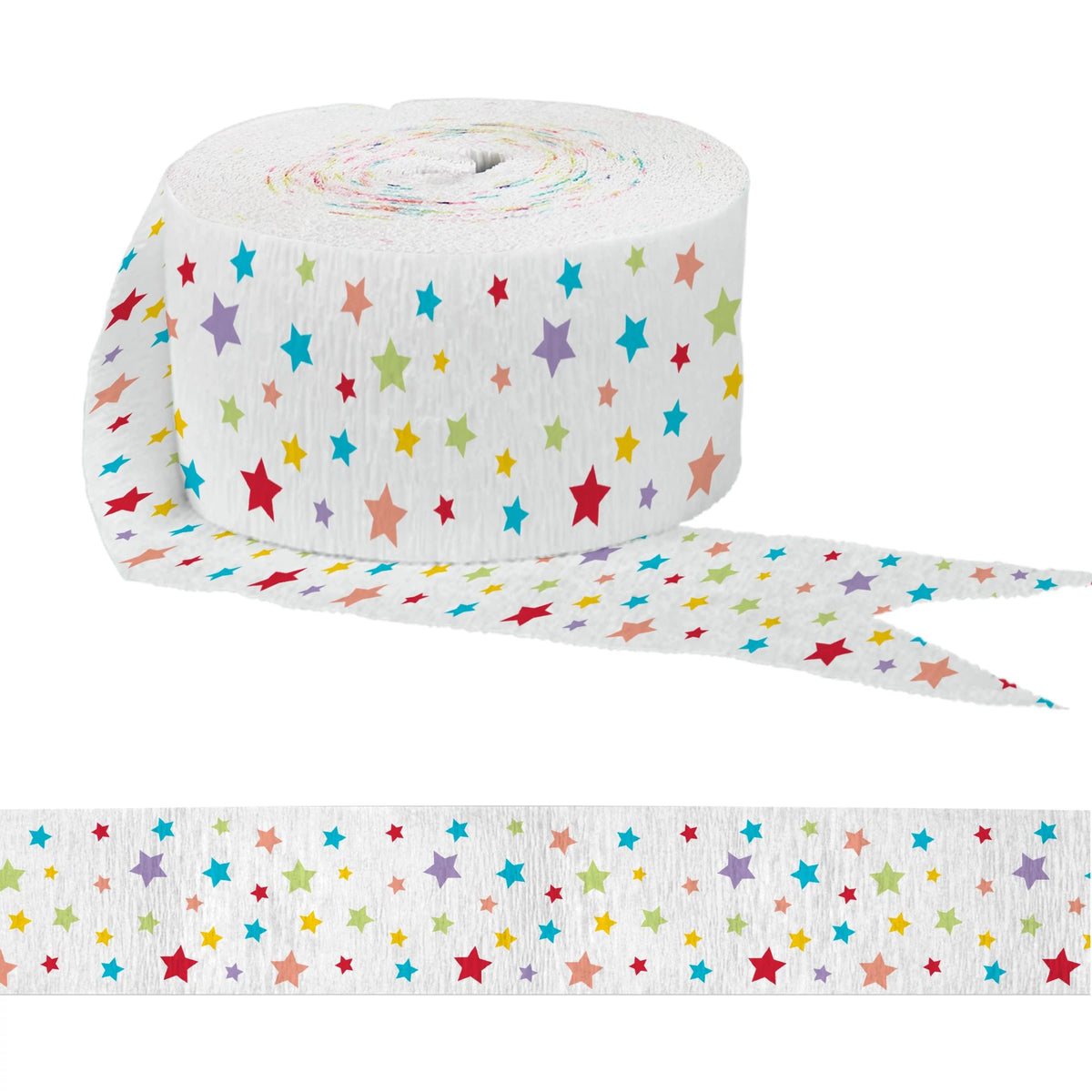 Rainbow Crepe Paper Streamer 81' | Party Supplies – Prime Party