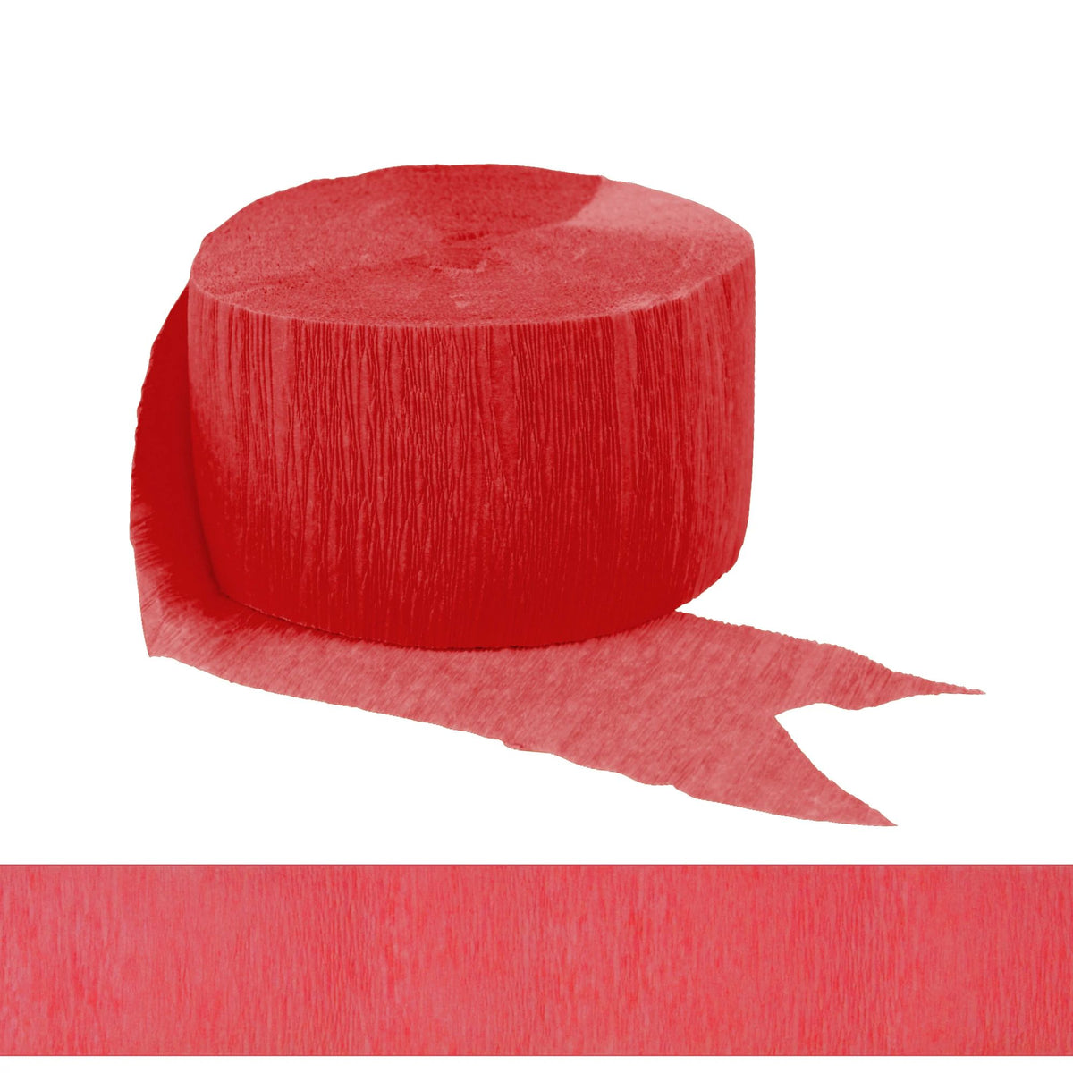 Streamers Red Crepe Paper Streames 81 ft – Prime Party