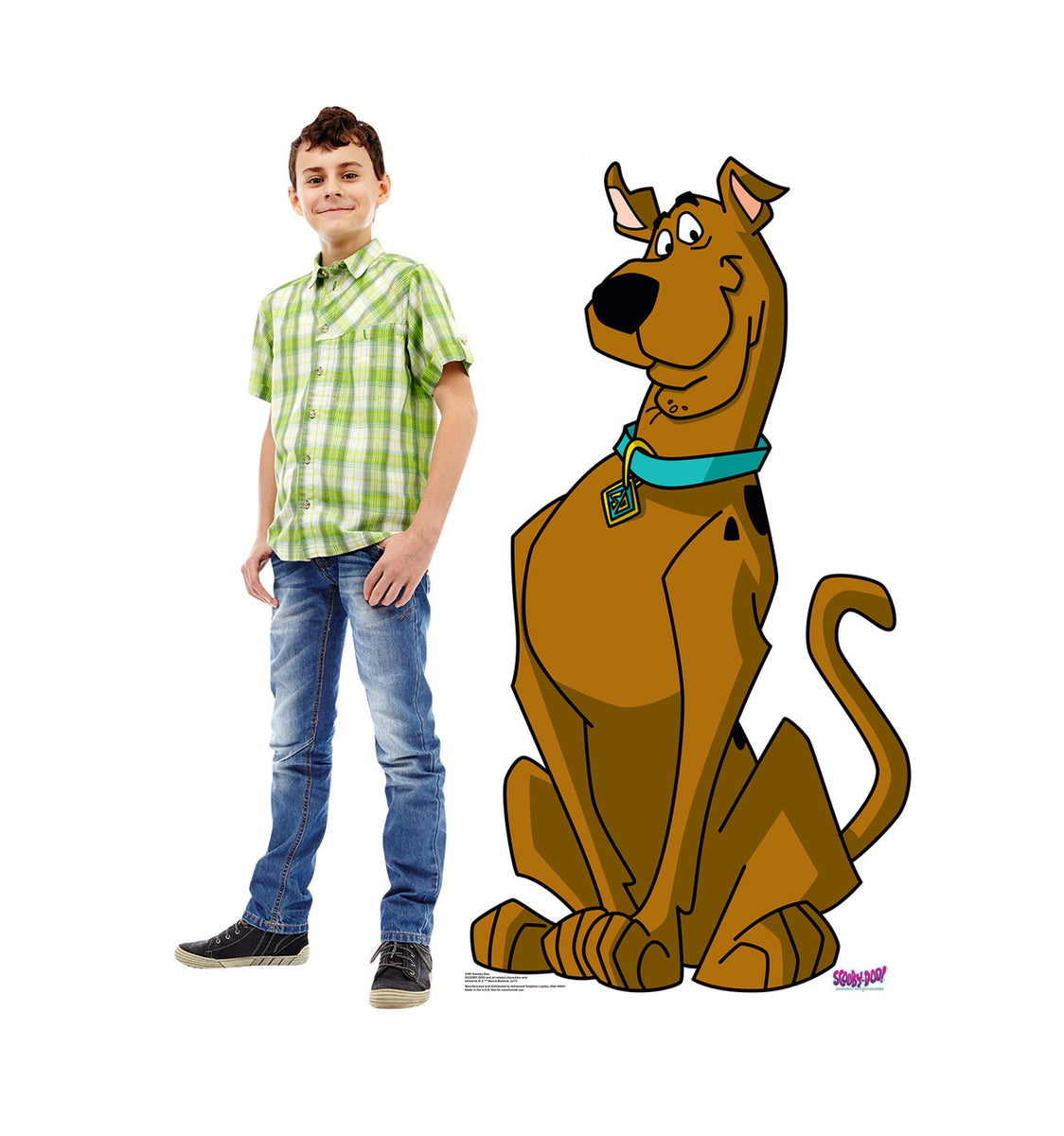 Scooby-Doo Life-Size Cardboard Cutout – Prime Party