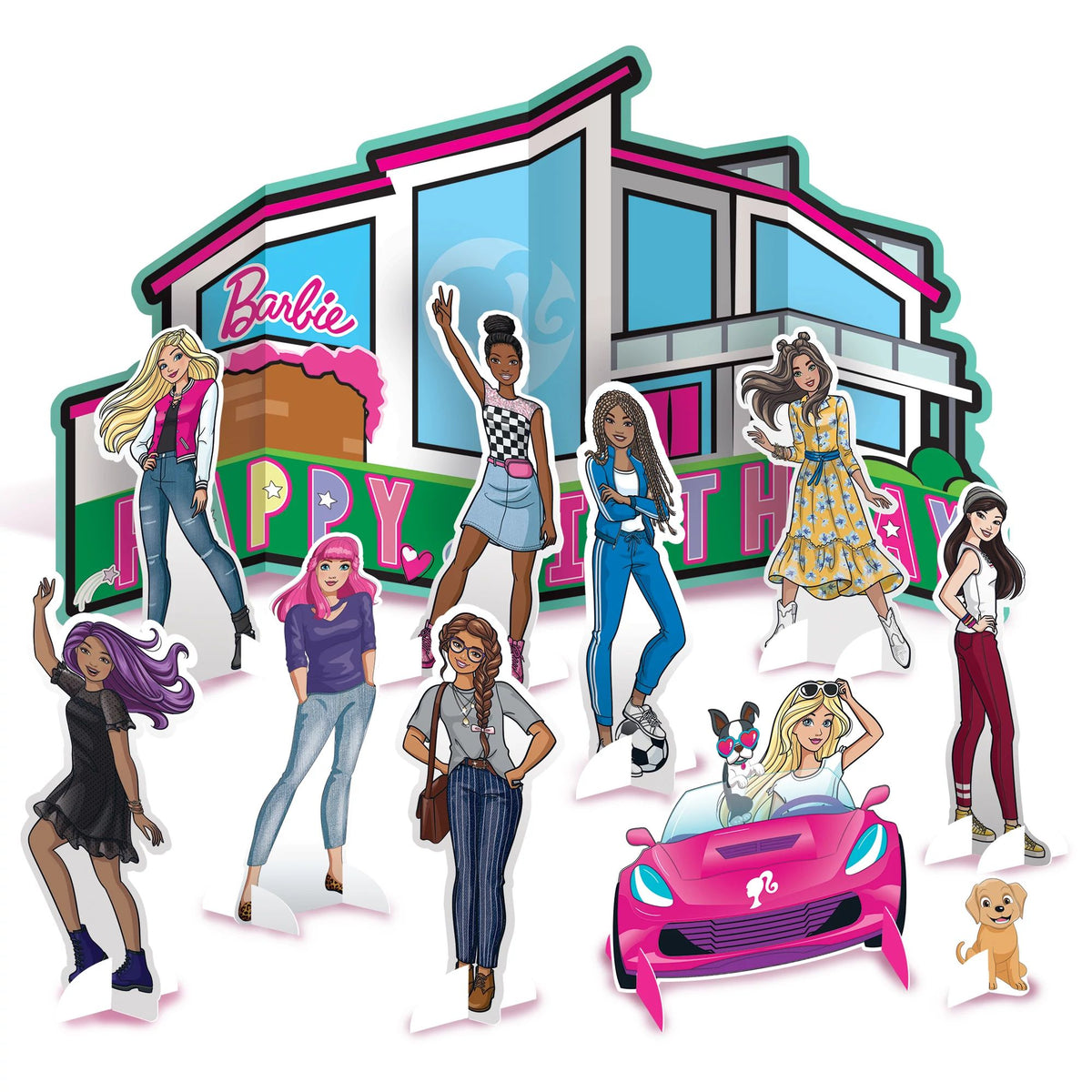 Barbie Dream Together Table Decoration – Prime Party