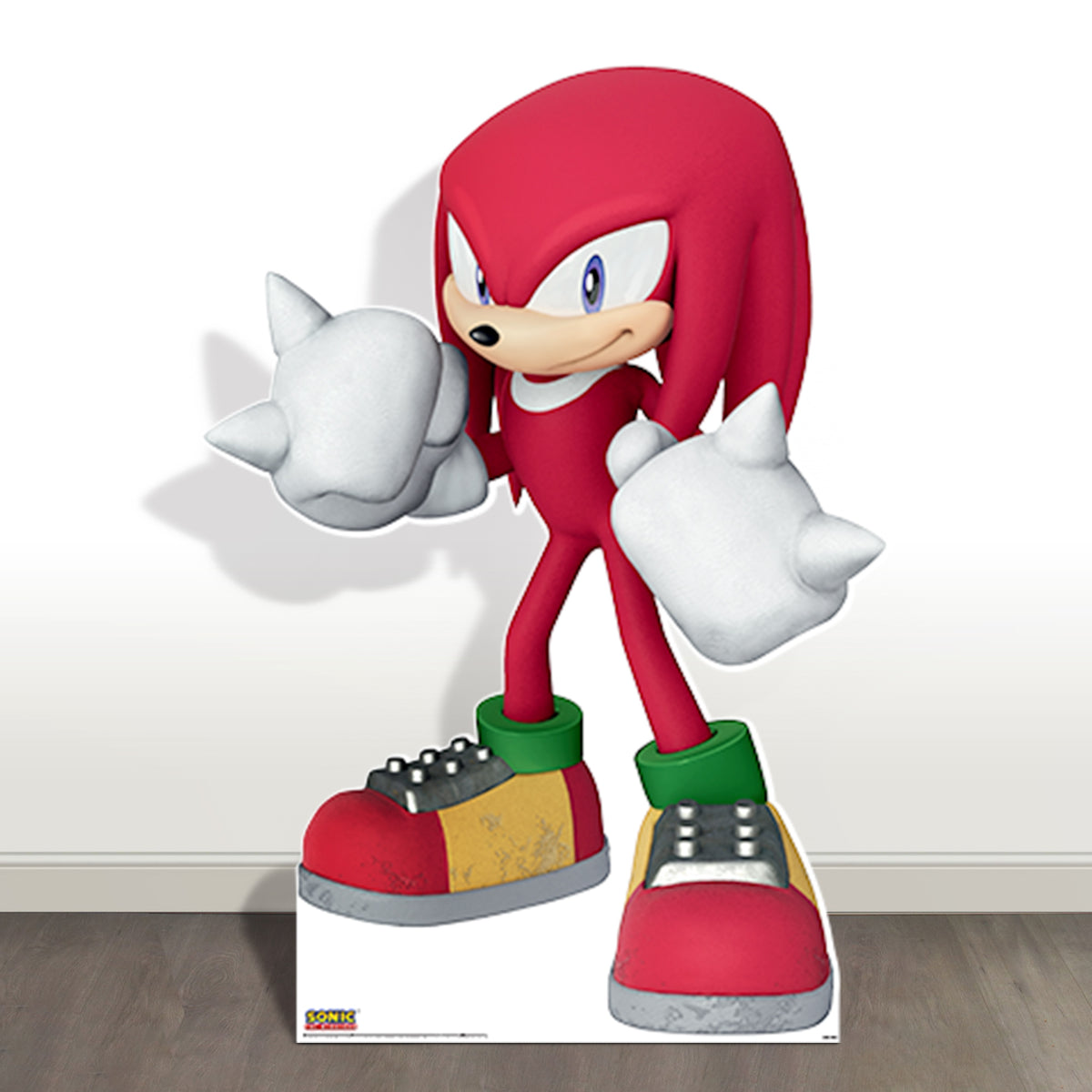 Knuckles Cardboard Cutout– Sonic Modern – Prime Party