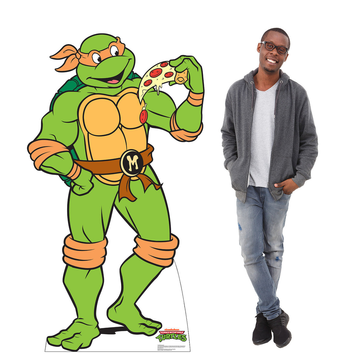 Michelangelo TMNT Cardboard Cutout – Prime Party