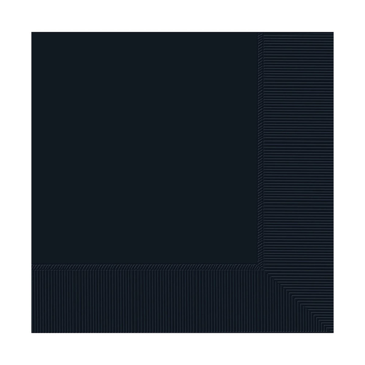Beverage Napkins Jet Black 3-Ply (Set of 40) – Prime Party