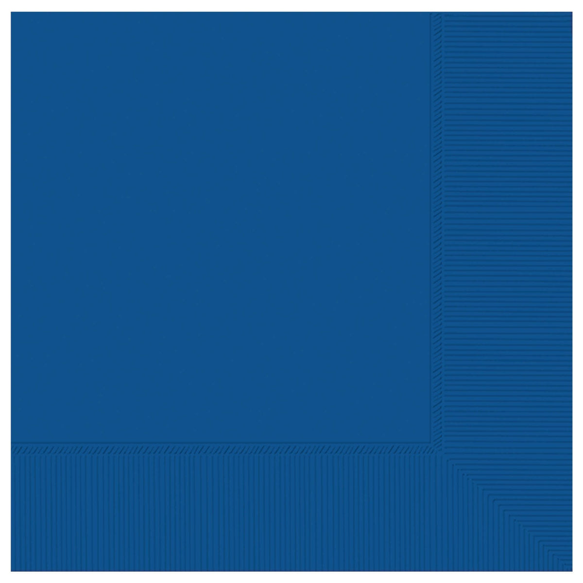 Beverage Napkins Bright Royal Blue 3-Ply (Set of 50) – Prime Party