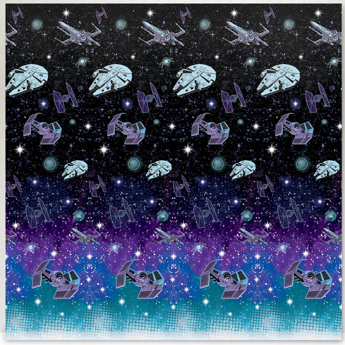 Star Wars Galaxy Photo Backdrop (2-Piece Kit) – Prime Party