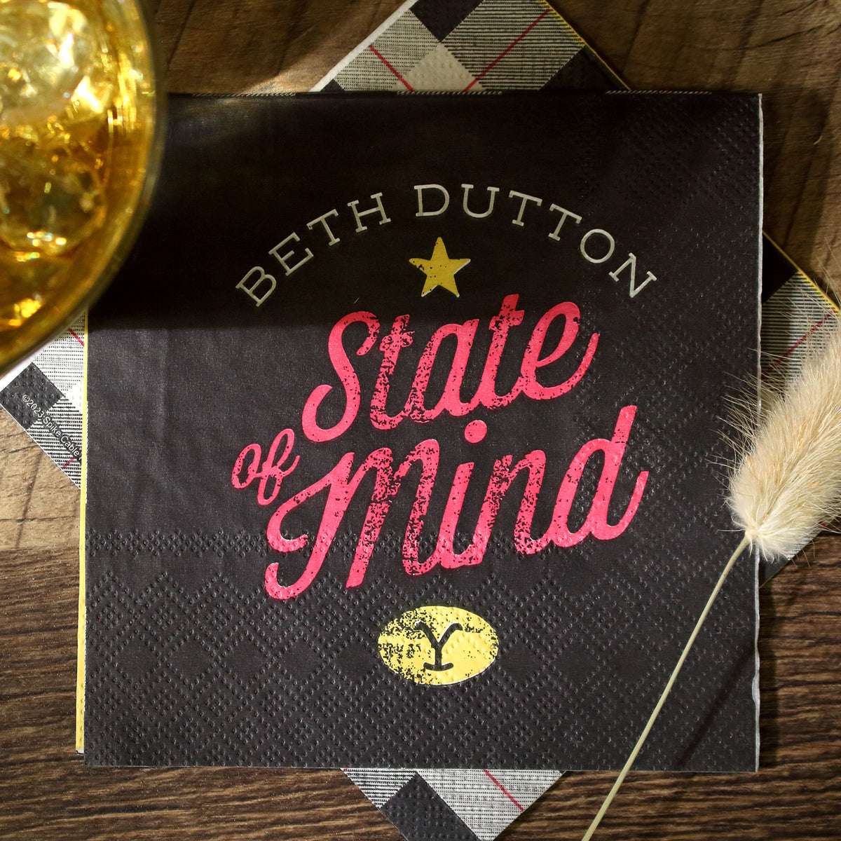 Yellowstone Beverage Napkins (16 Pack) – Prime Party