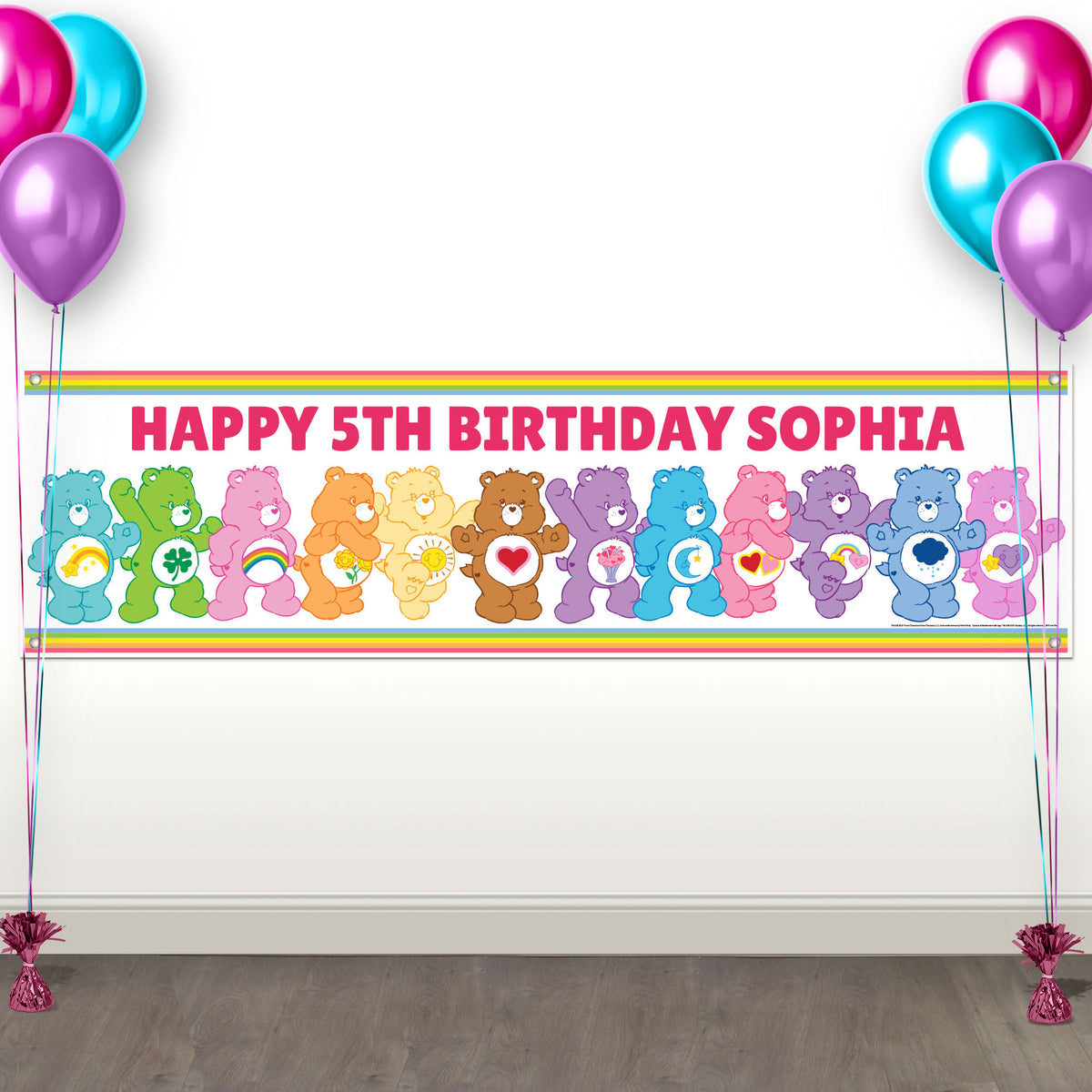 Care Bears Personalized Banner – Prime Party