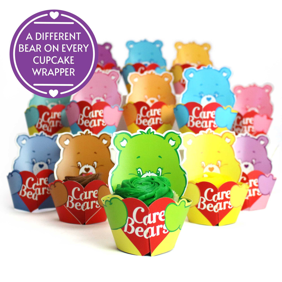 Care Bears Cupcake Wrappers – Prime Party