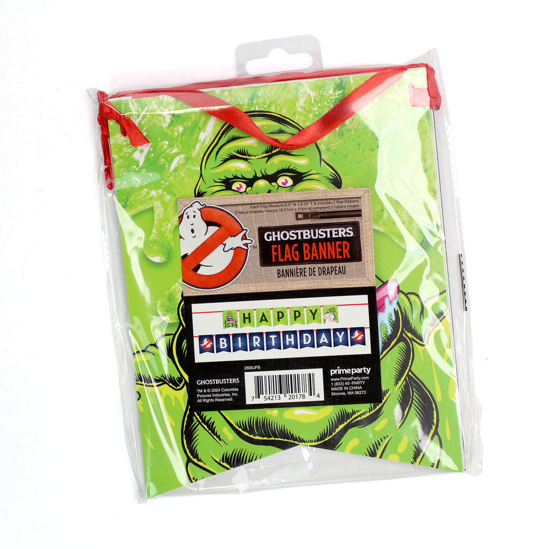 Ghostbusters Jointed Happy Birthday Banner – Prime Party