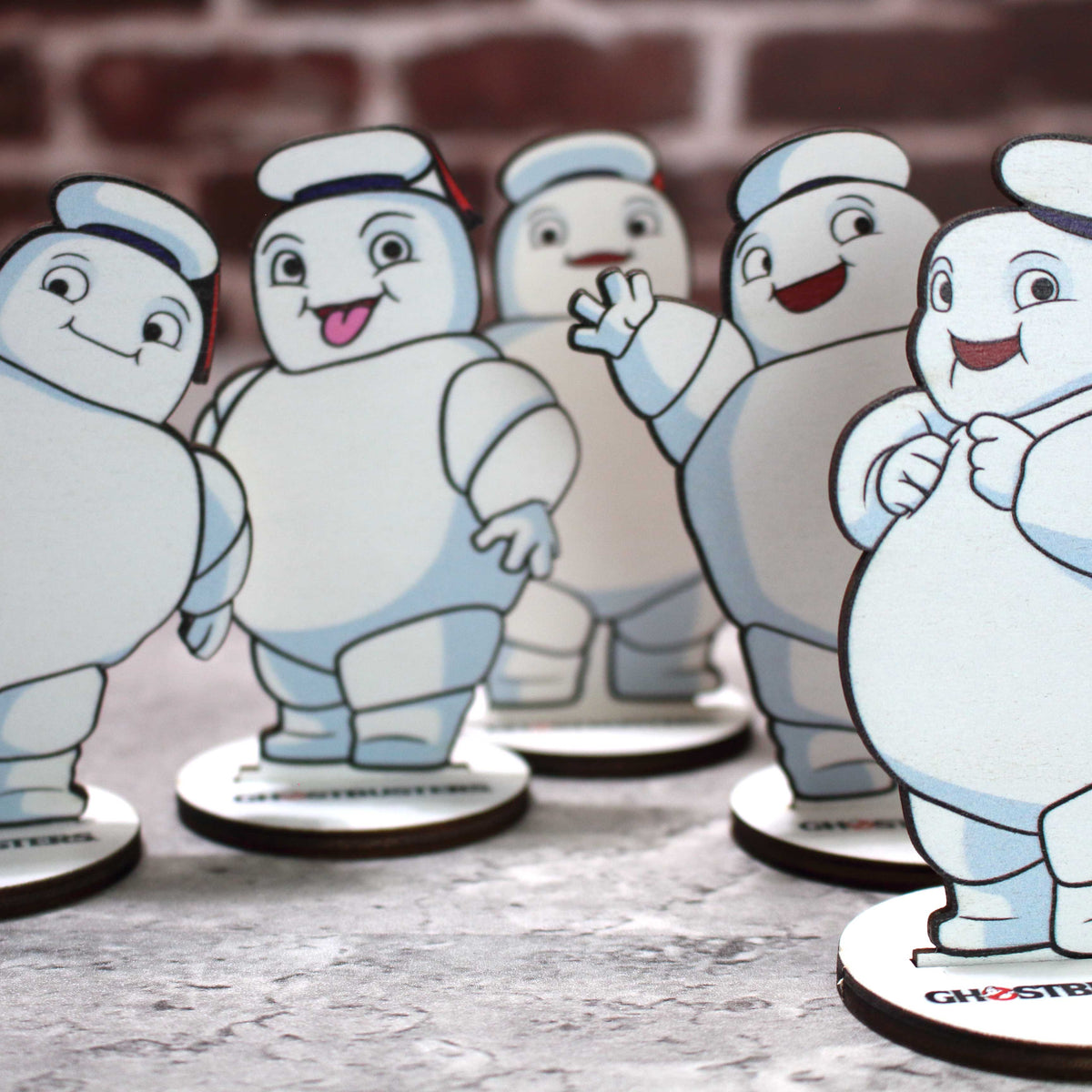 Ghostbusters Mini-Puft Wooden Figures (Set of 5) – Prime Party