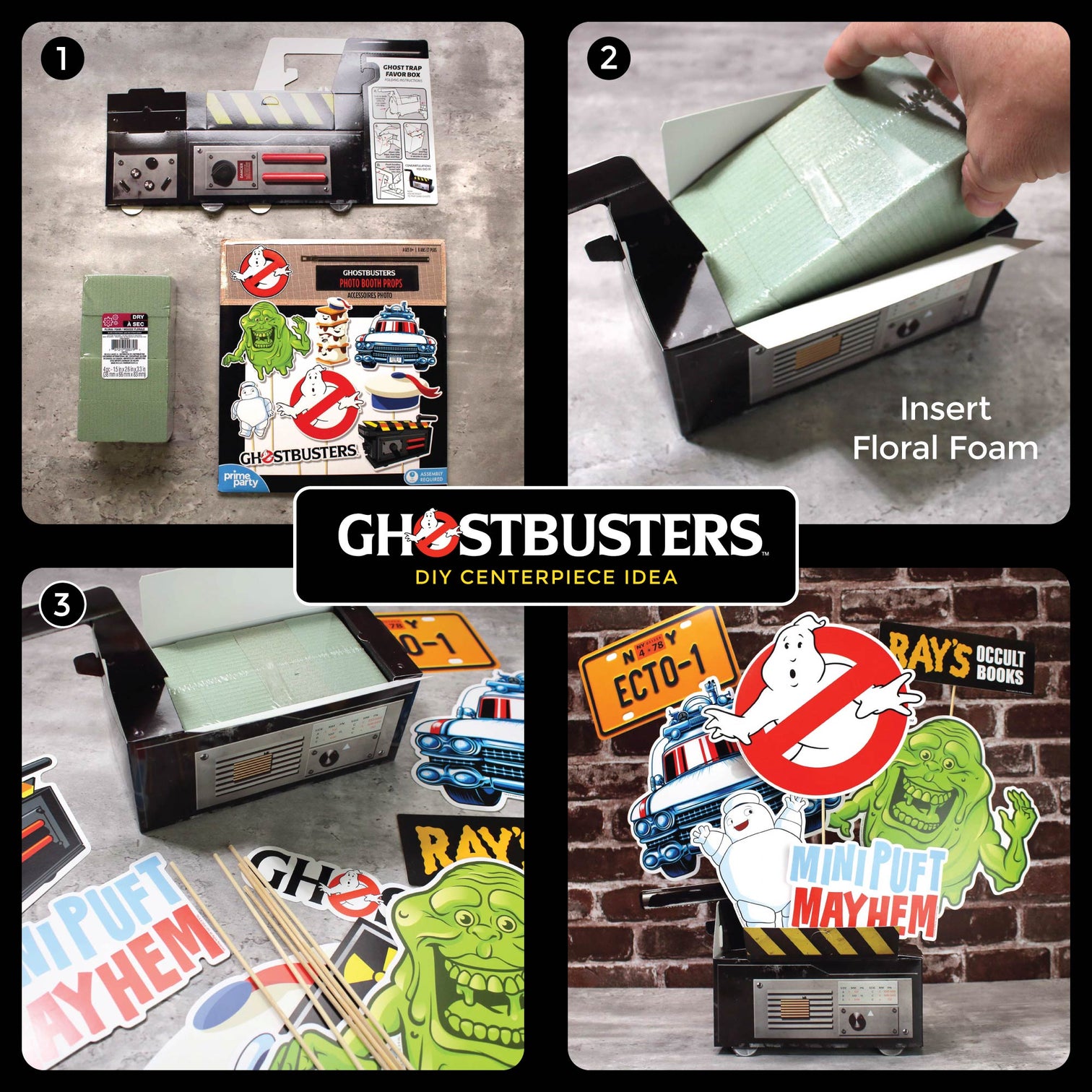 Ghostbusters Ghost Trap Favor Boxes (Set of 8) – Prime Party
