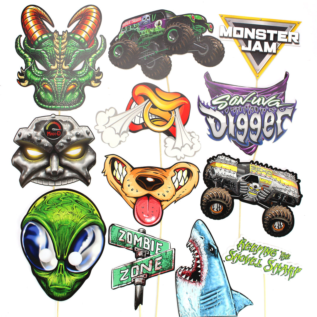 Monster Jam Photo Booth Props – Prime Party