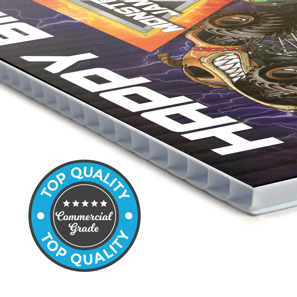 Monster Jam – Personalized Yard Sign – Prime Party