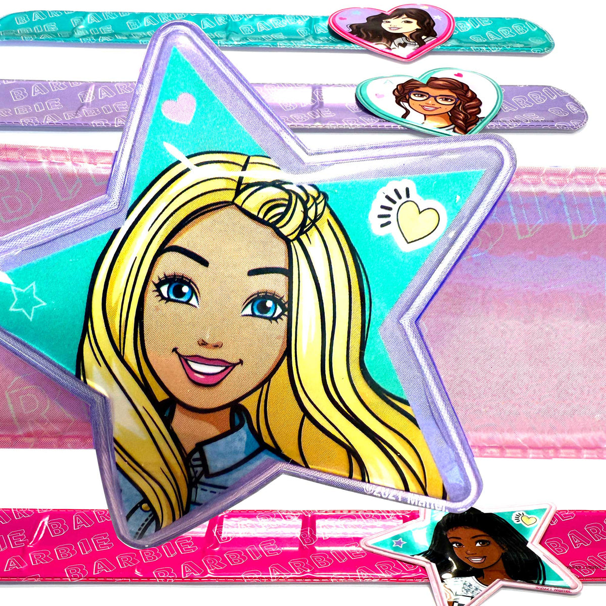 Barbie Dream Together Slap Bracelets (4-Piece Kit) – Prime Party
