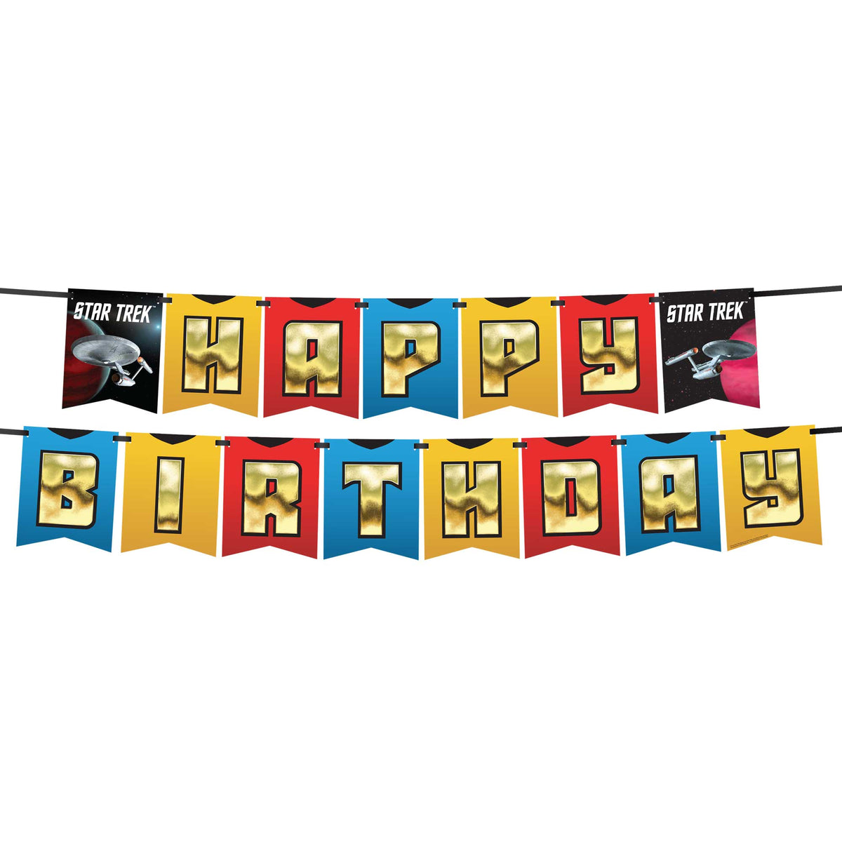 Star Trek Jointed Flag Banner – Prime Party
