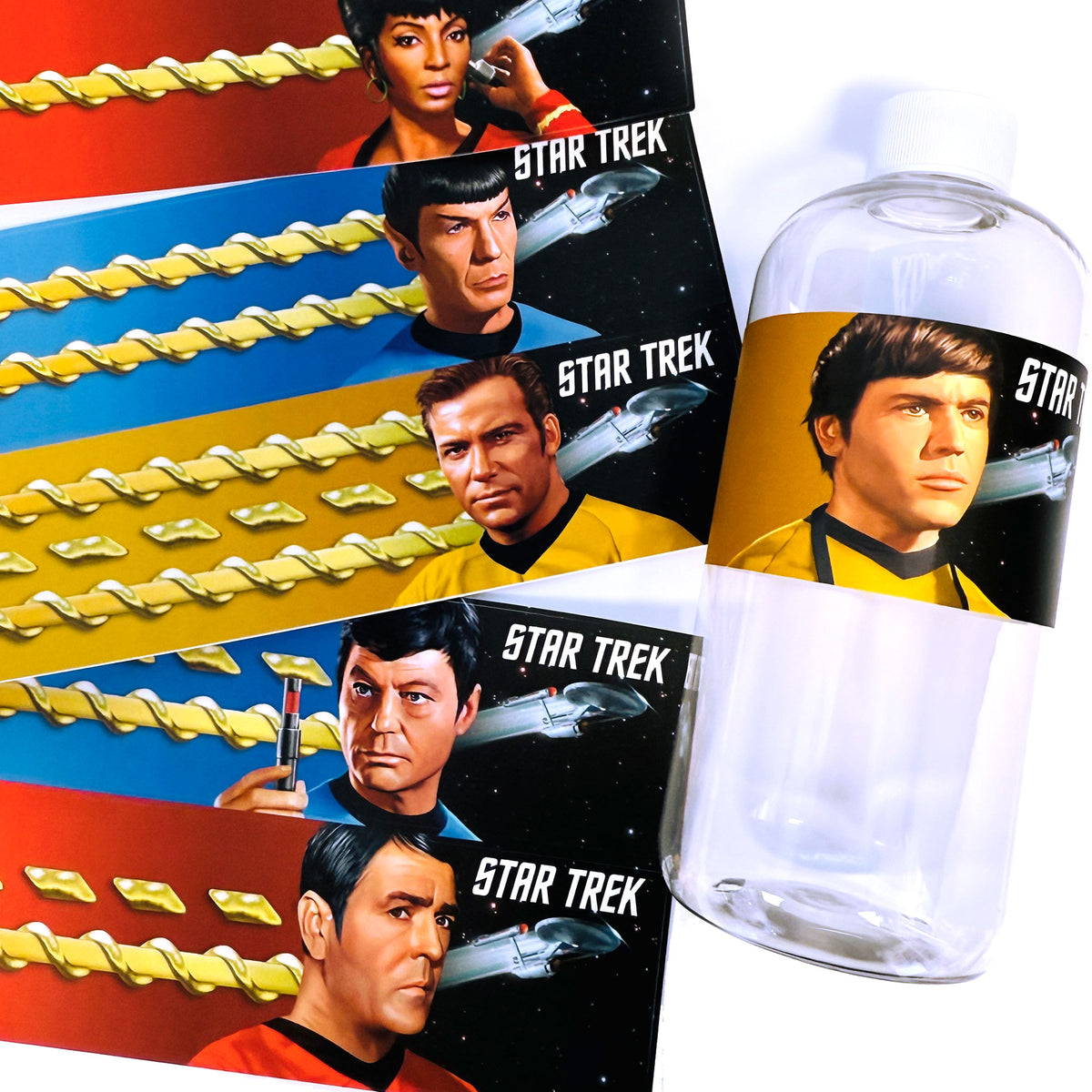 Star Trek Water Bottle Labels – Prime Party