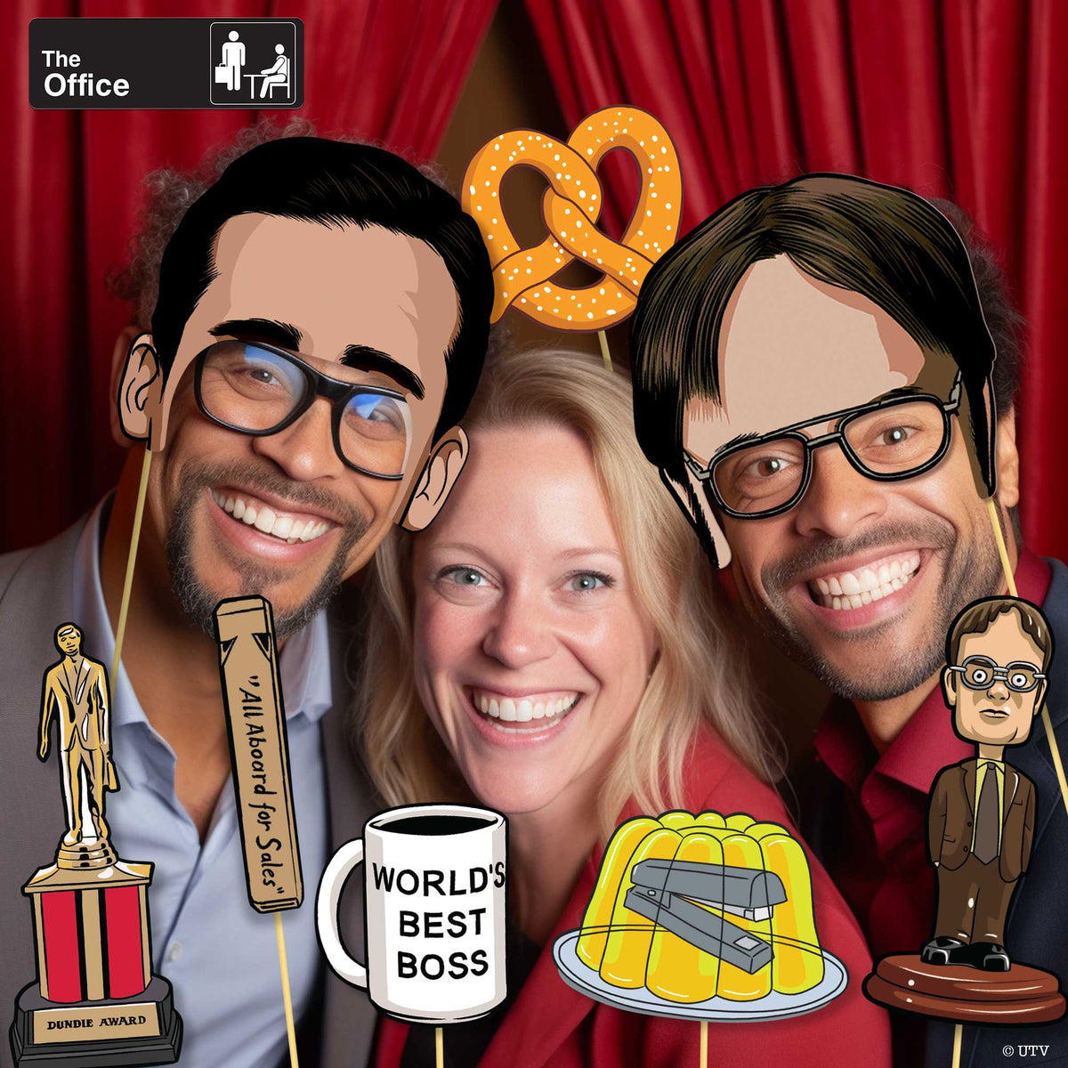 The Office Photo Props – Prime Party