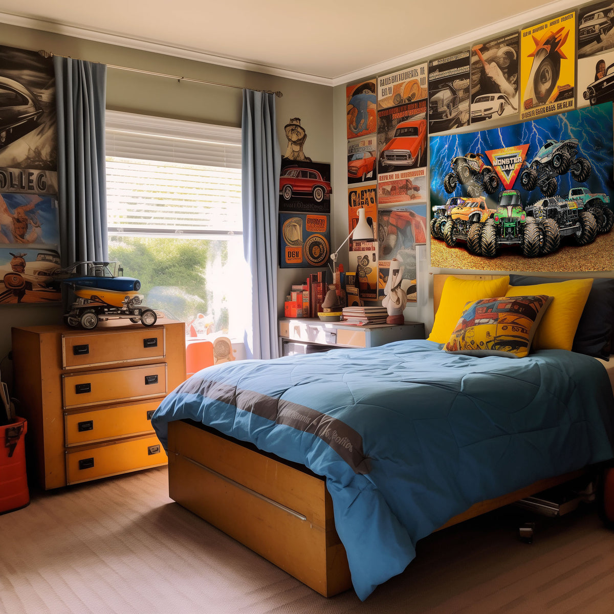 Monster Jam Fabric Wall Decoration – Prime Party