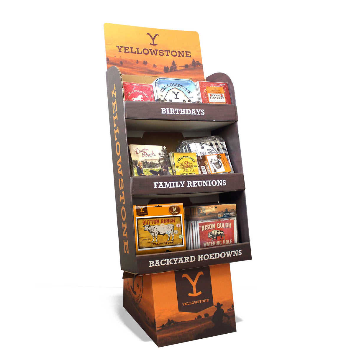 Yellowstone Floor Stand Display – Prime Party