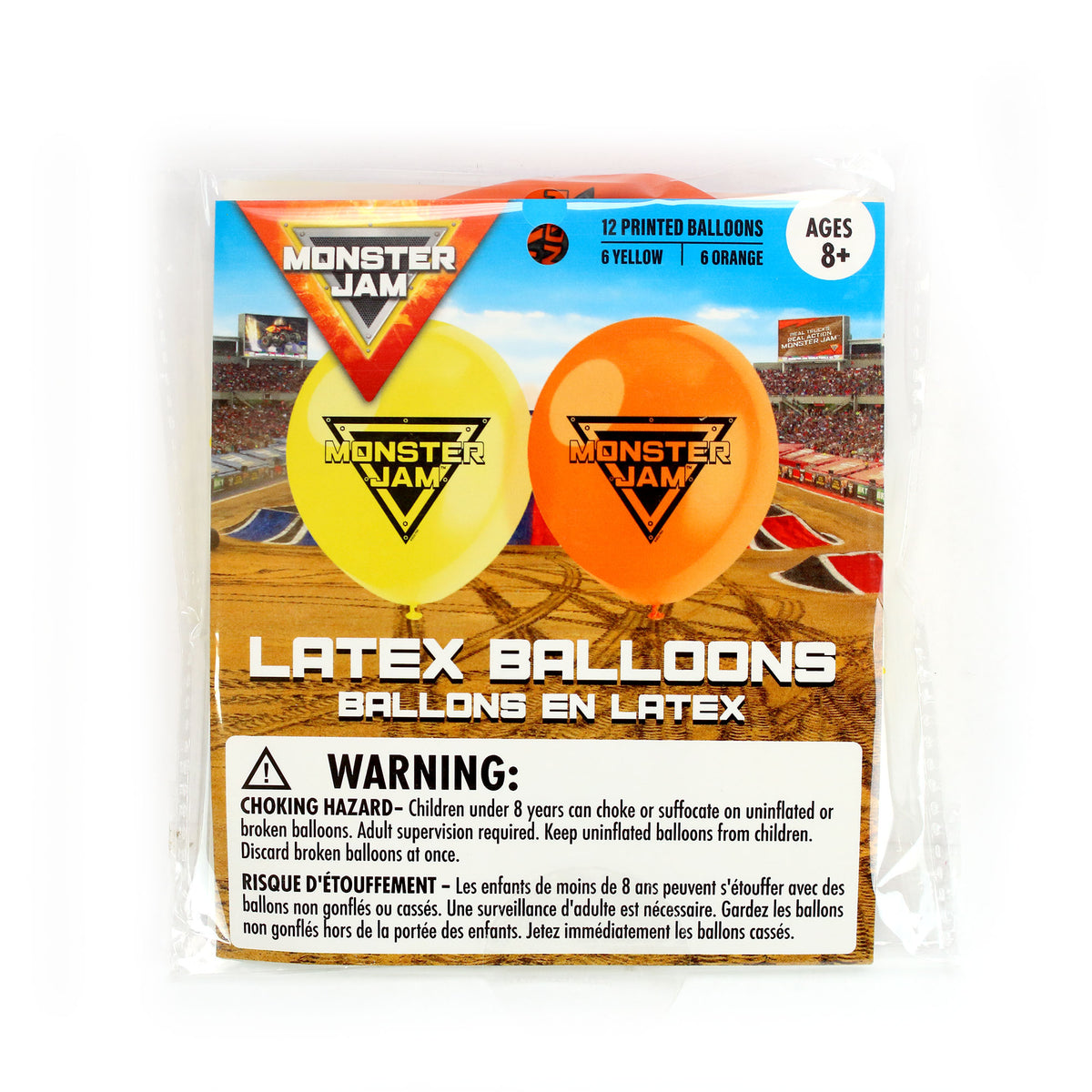 Monster Jam Latex Balloons (Pack of 12) – Prime Party
