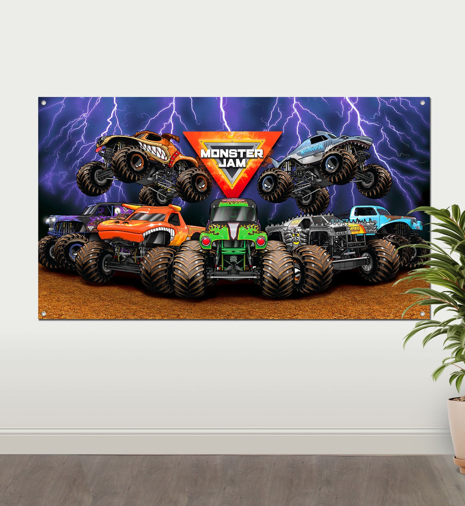Monster Jam Stick-the-Jump Party Game – Prime Party