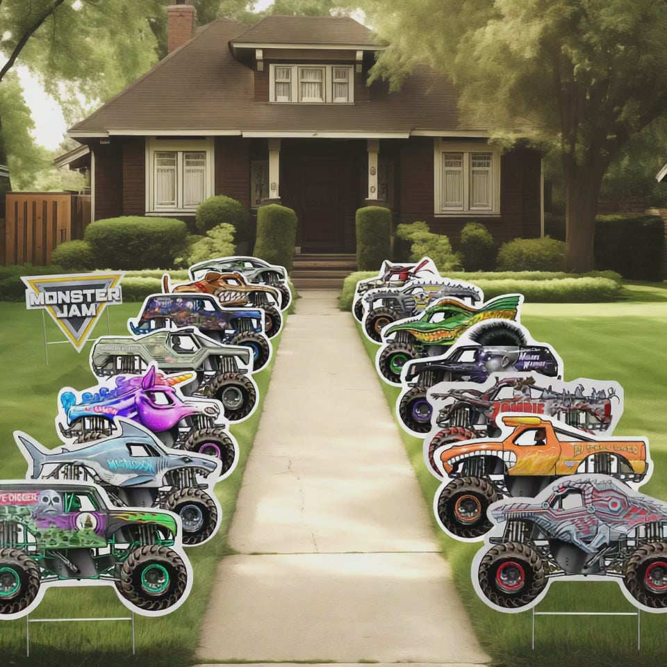 Monster Jam Mega Yard Kit – Prime Party