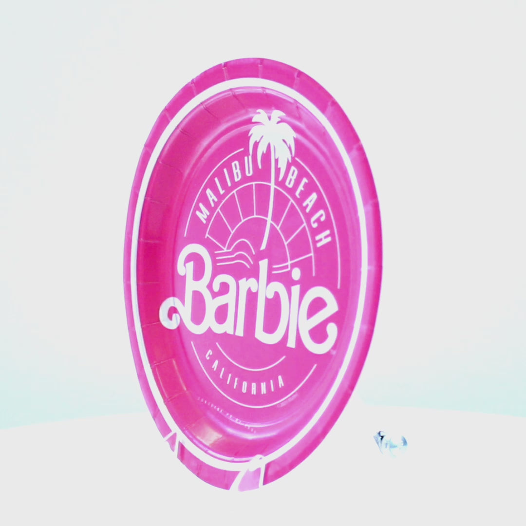 Barbie Plates Dessert Plates– Embossed (Set of 8) – Prime Party