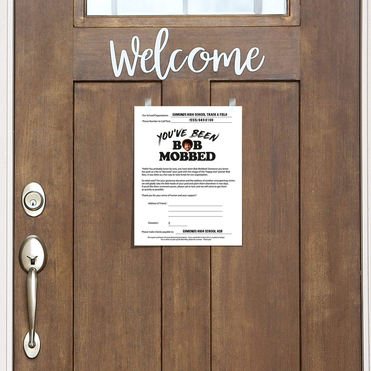 BOB MOB, Bob Ross 16-Piece Yard Sign Kit – Prime Party