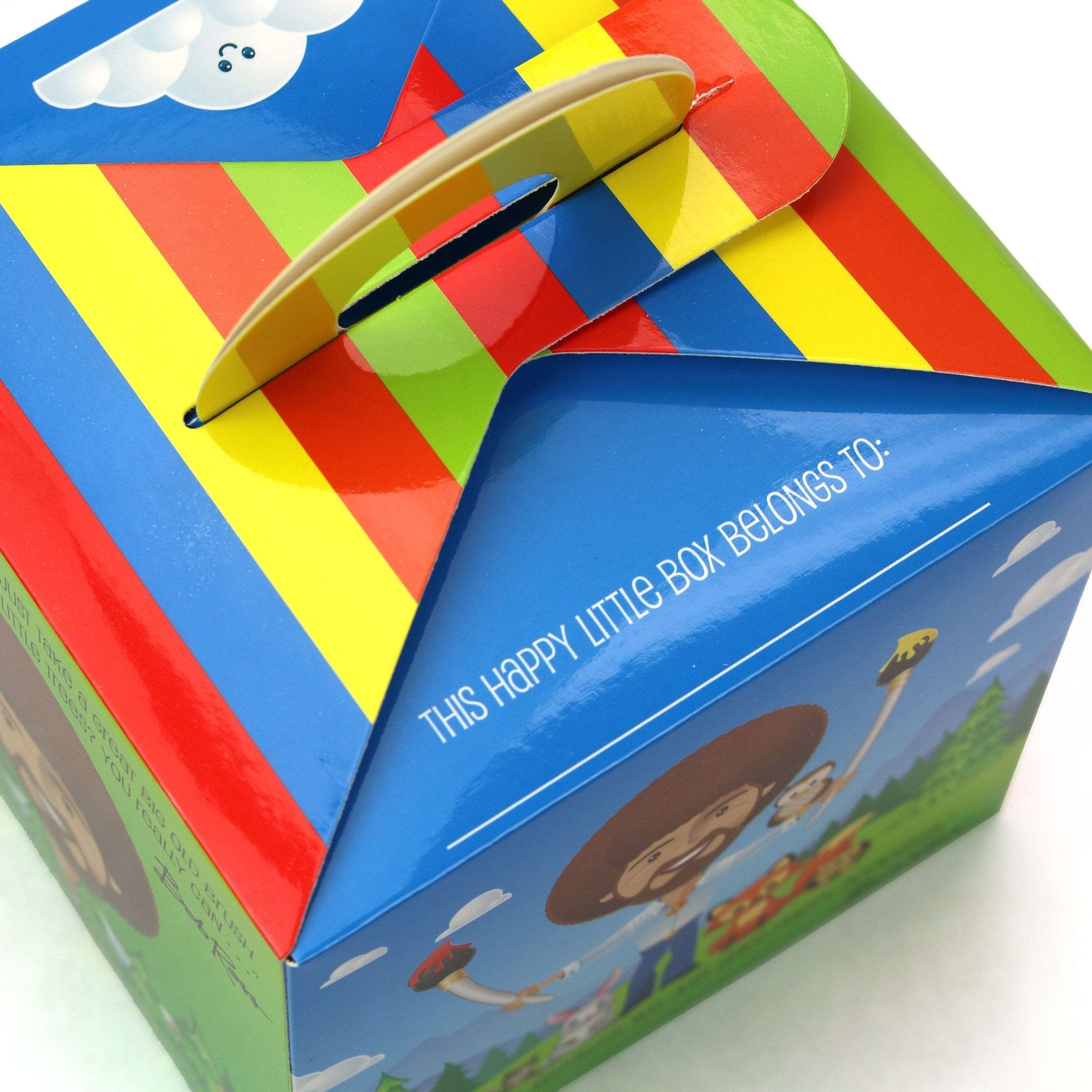 Bob Ross and Friends Favor Boxes (8 pack) | Prime Party