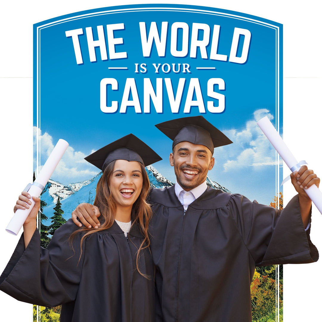 Bob Ross Background and Photo Backdrop – Prime Party