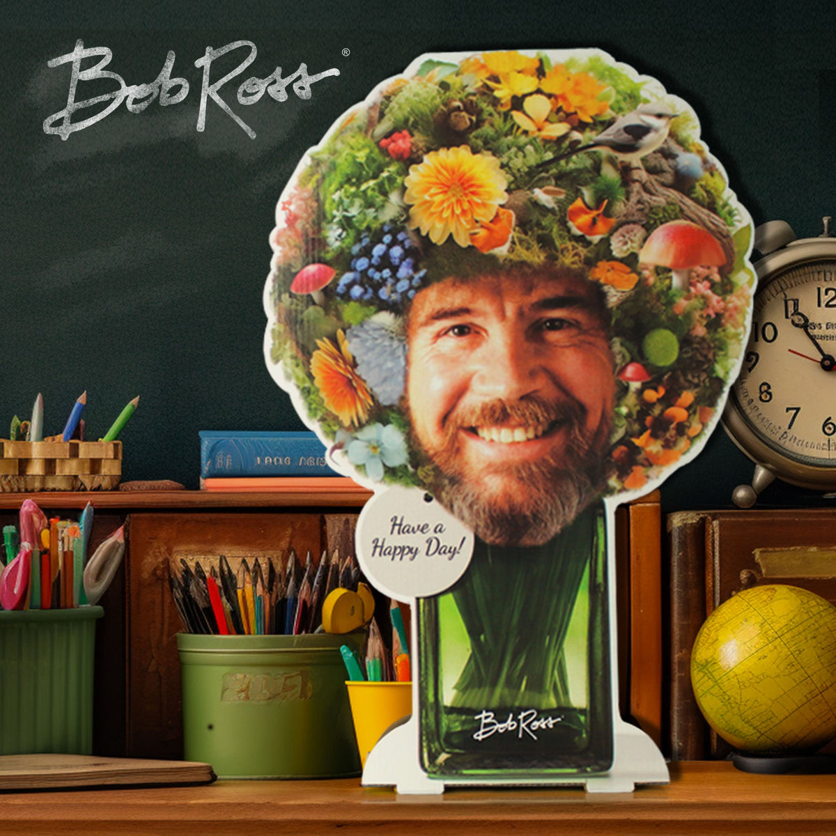 Bob Ross Cardboard Bouquet – Prime Party