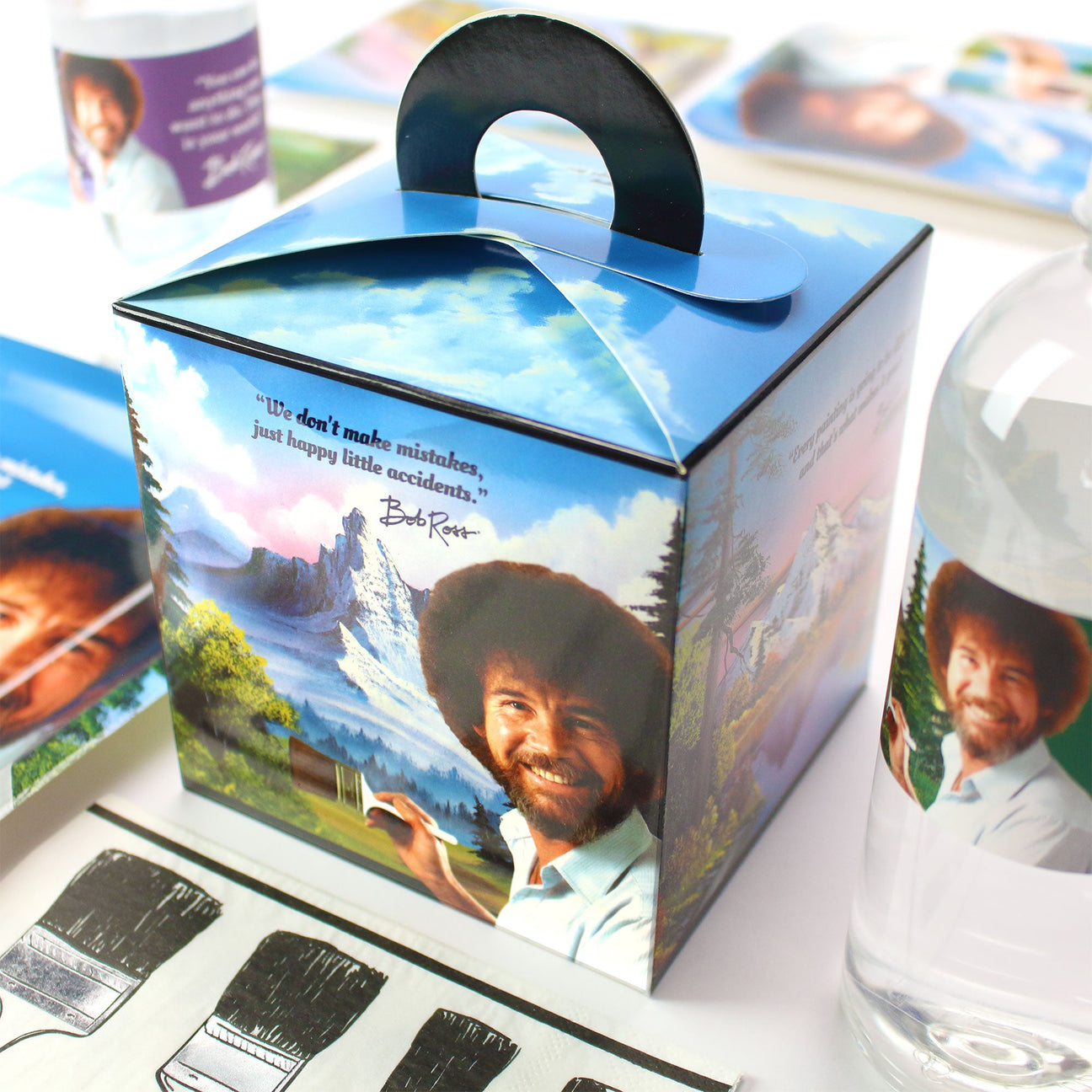Bob Ross Classic Deluxe Pack for 8 Guests | Prime Party