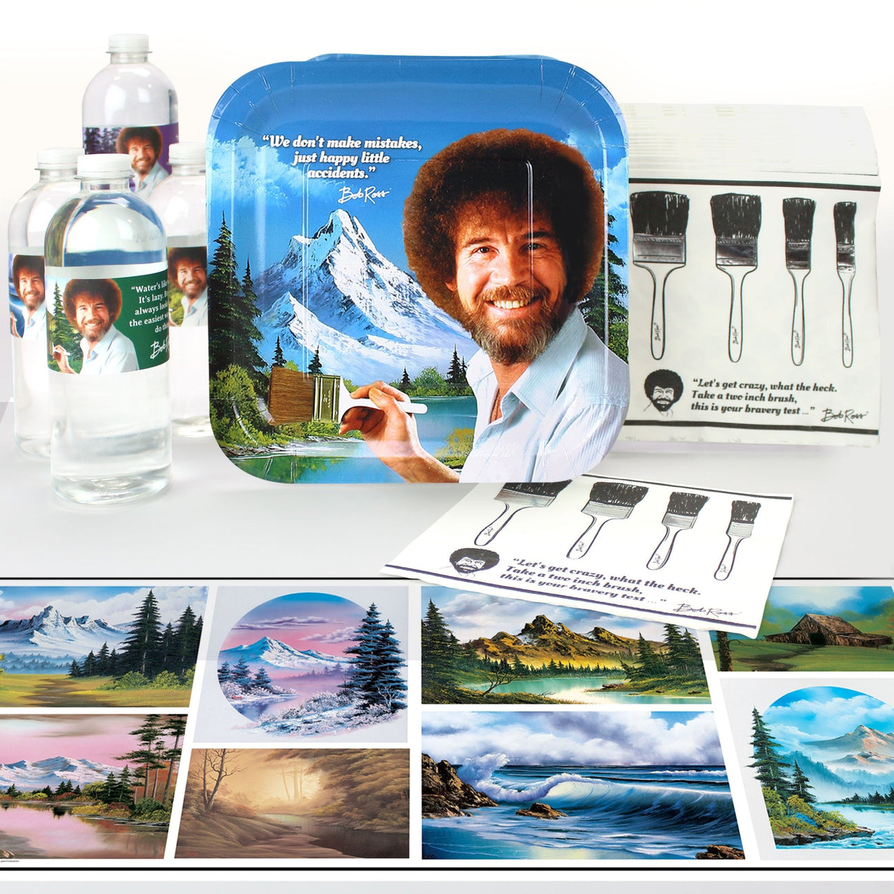 Paint Party Decorations | Bob Ross Party Supplies | Prime Party