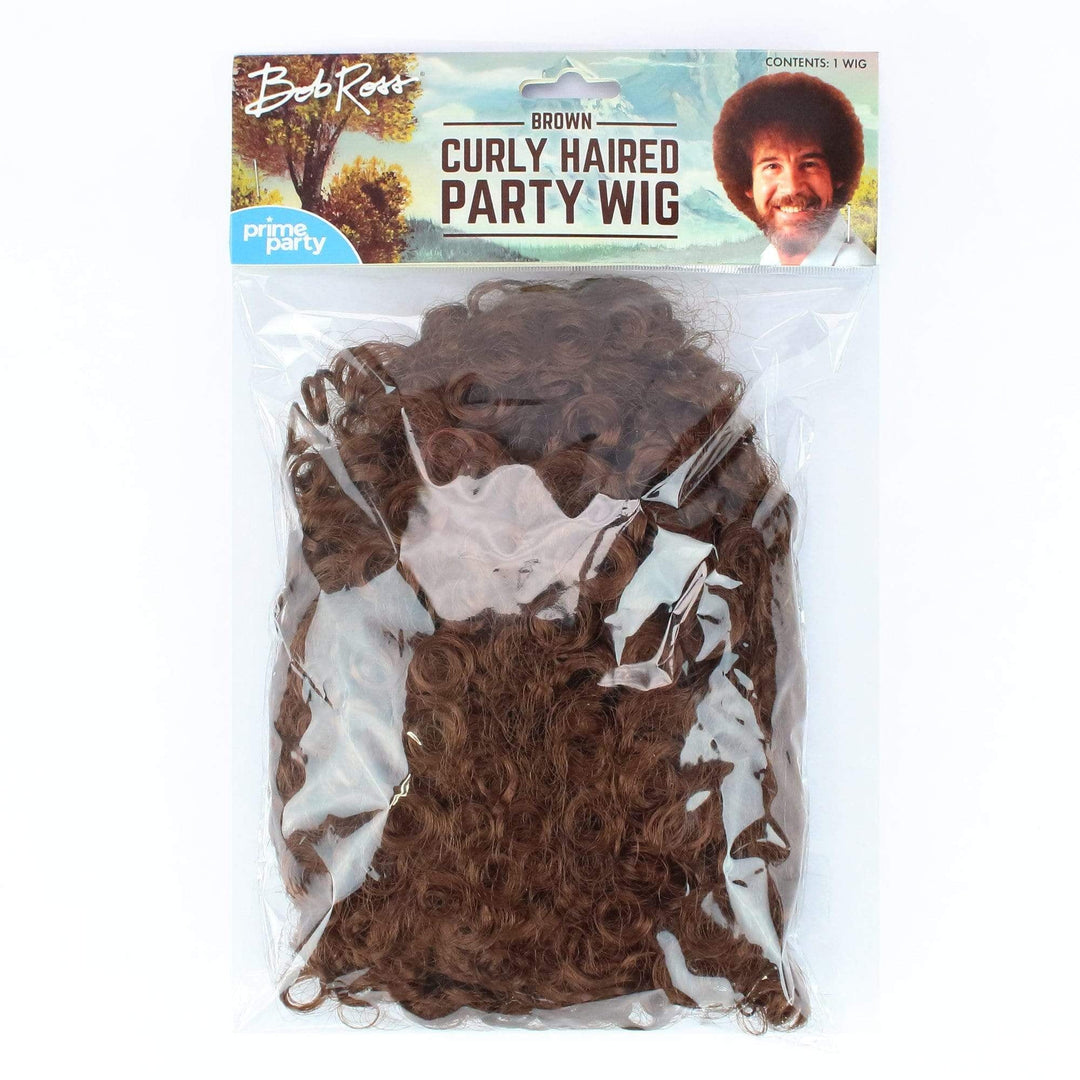 Bob Ross Wig | Bob Ross Hair | Prime Party Supplies
