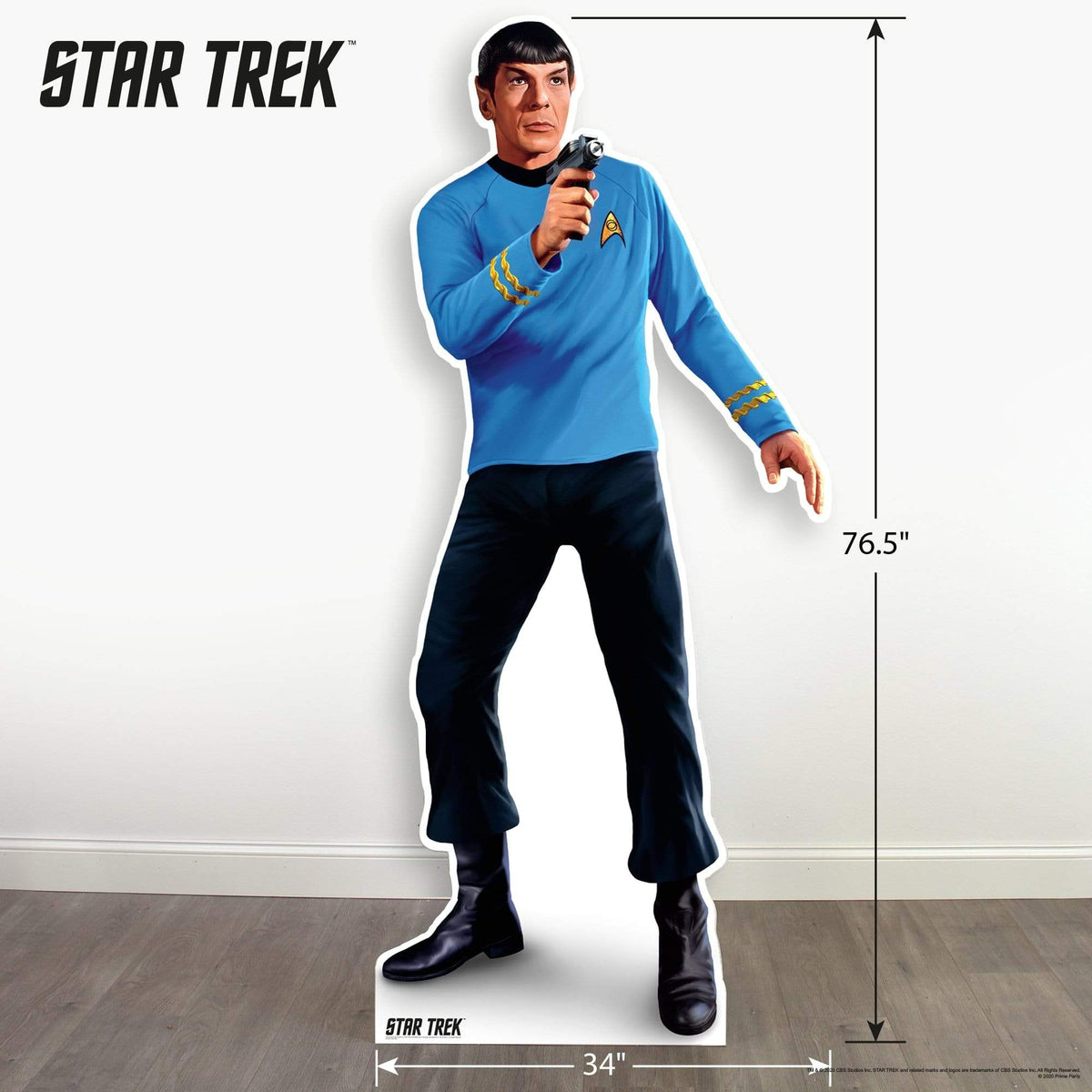 Cardboard Spock Life-Size Cutout | Prime Party