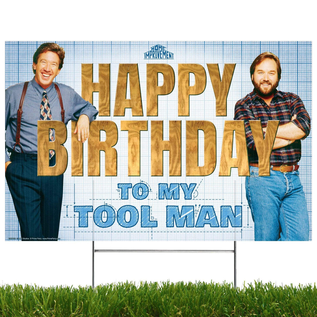 Big Lebowski Yard Sign with Lawn Stakes, Happy Birthday to the Best Du ...