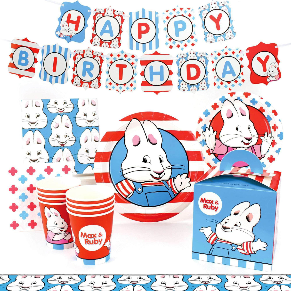 Max and Ruby Deluxe Pack for 8 Guests | Prime Party