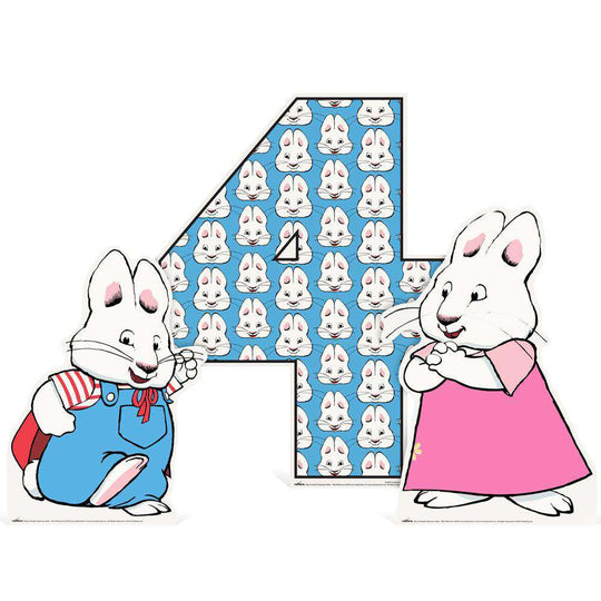 Max and Ruby Tabletop Number Cutouts (3-Piece Set) | Prime Party