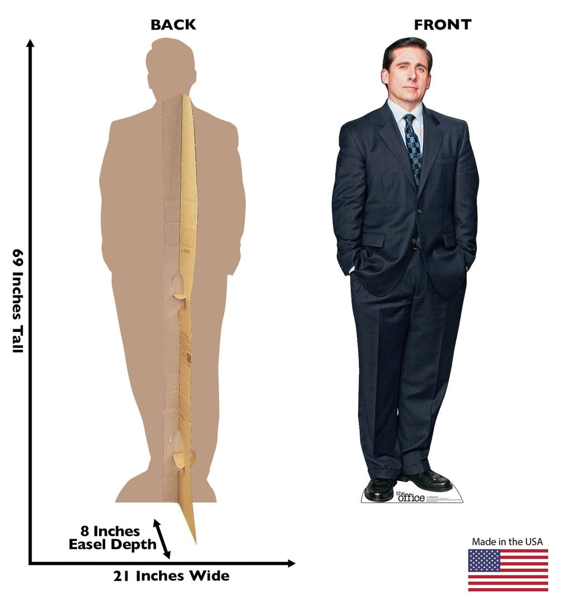 Michael Scott - The Office Cardboard Cutout – Prime Party