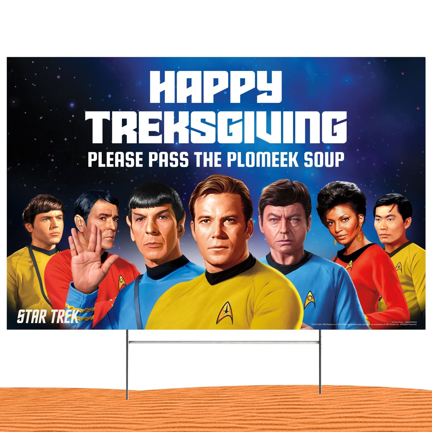 Star Trek Crew Personalized Yard Sign, Star Trek Original Series ...